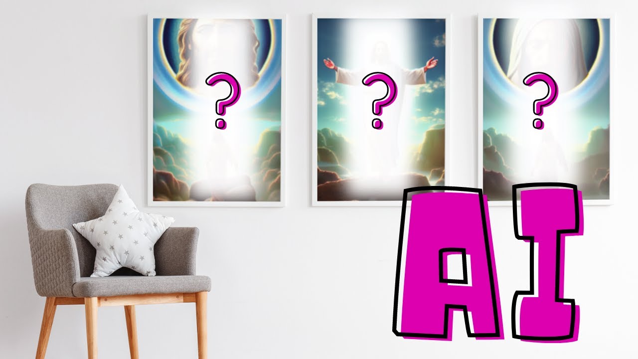 STUNNING AI IMAGES of Jesus : The Future of Religious Art? - YouTube