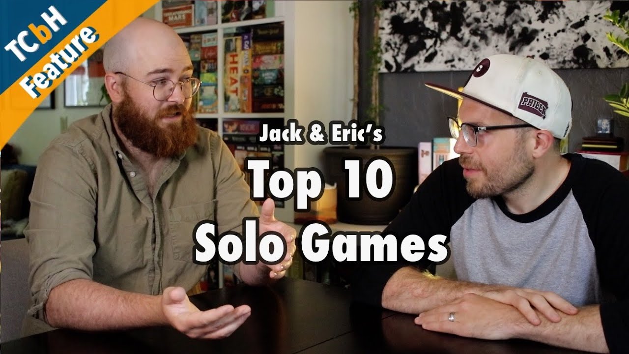 Jack & Eric's Top 10 Greatest Solo Board Games - YouTube