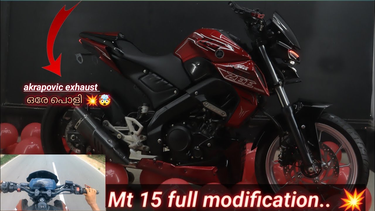 Mt 15 full modification..... 💥!!Revealing ️'' കേരളത്തിൽ ഇതു മാത്രം 😨# ...