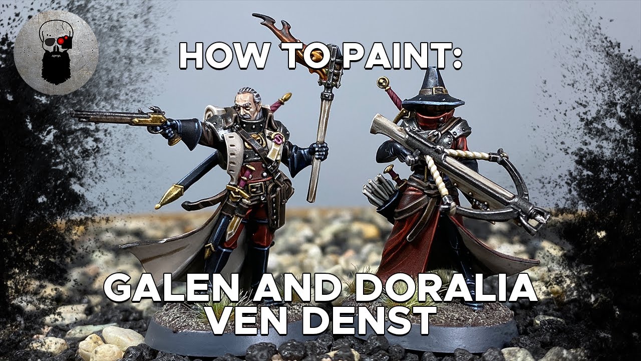 Contrast+ How to Paint: Galen and Doralia ven Denst - YouTube