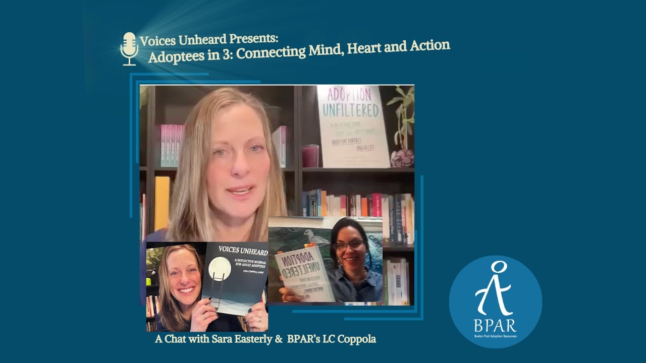 Adoptees in 3: Connecting Mind, Heart and Action - Episode 1: Sara ...