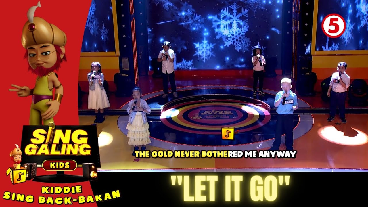 Sing Galing Kids | "Let it go" by Singulits, Carlos, Aina, Biboy ...