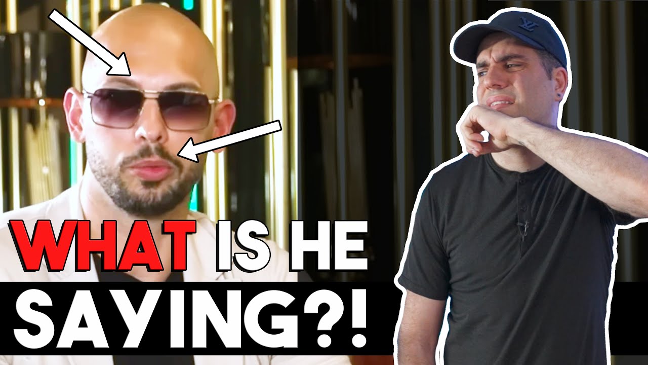 Body Language Analyst REACTS To Andrew Tate Why Is He BANNED From