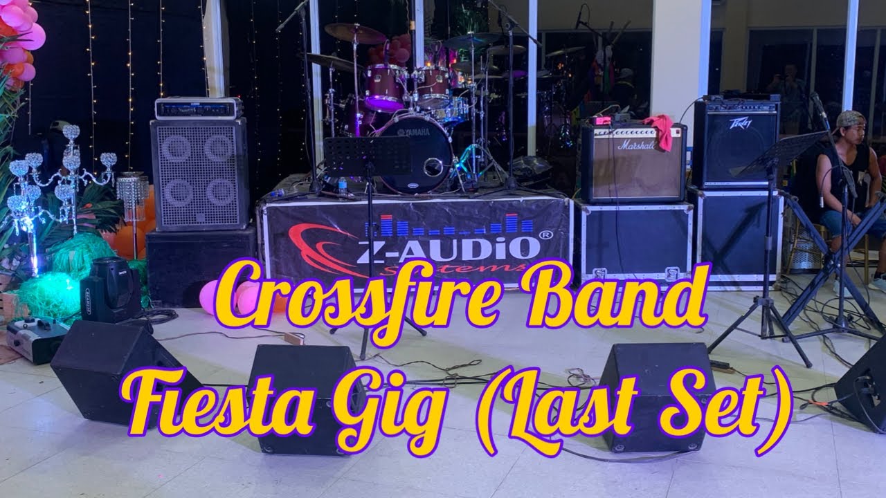 Fiesta Gig With The Crossfire Band Live Recording (Last Set) - YouTube