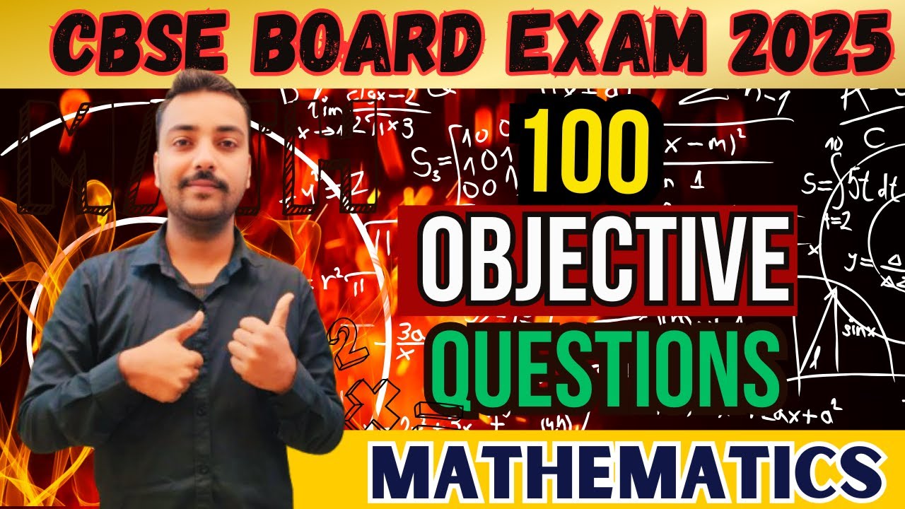 Maths Class 10th CBSE 100 Objective Questions II 150 Objective ...