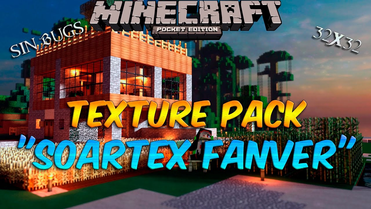 Texture Pack "Soartex Fanver" For [ Minecraft PE (Pocket Edition) 0.17 ...