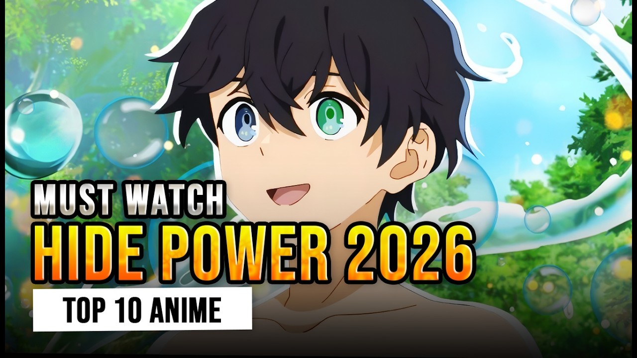 2026 Anime Where MC Overpowered Hiding True Strength | Top 10 Anime ...