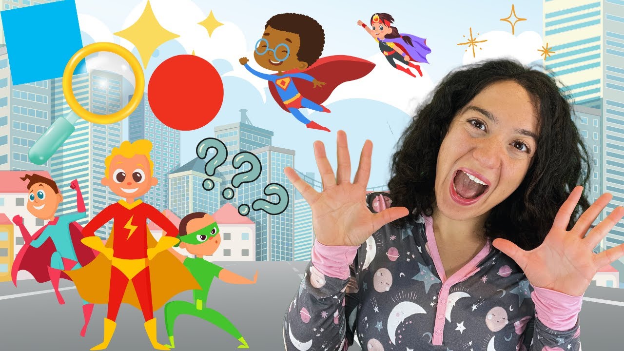 I Spy Superhero Adventure: Super Shapes! | Learn All About Shapes for ...