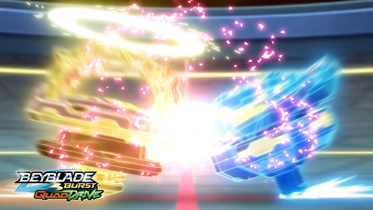 Beyblade Burst QuadDrive: Episode 16 - Ring of Light! Glory Regnar ...