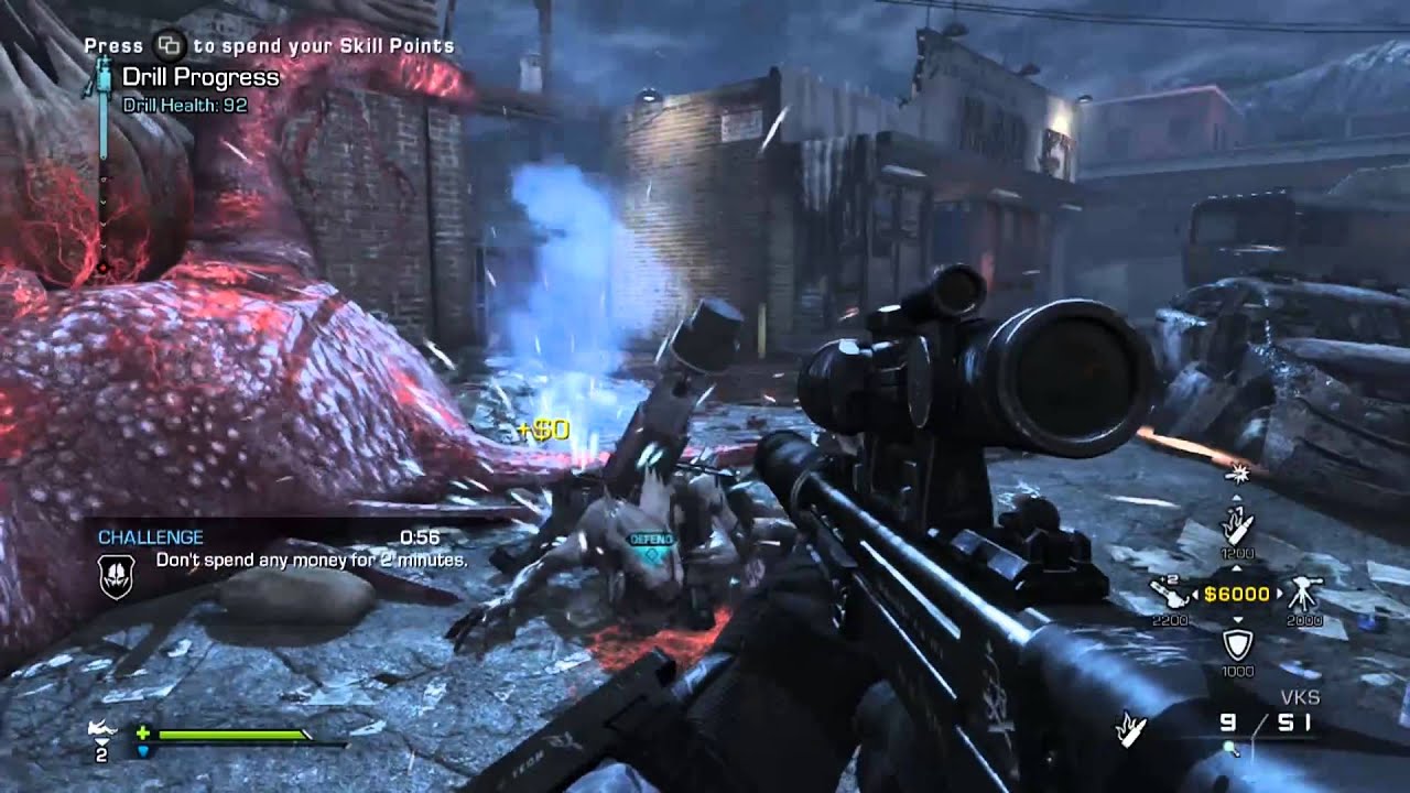 Call Of Duty Ghosts Extinction - Point of Contact Solo Speed Run (COD ...