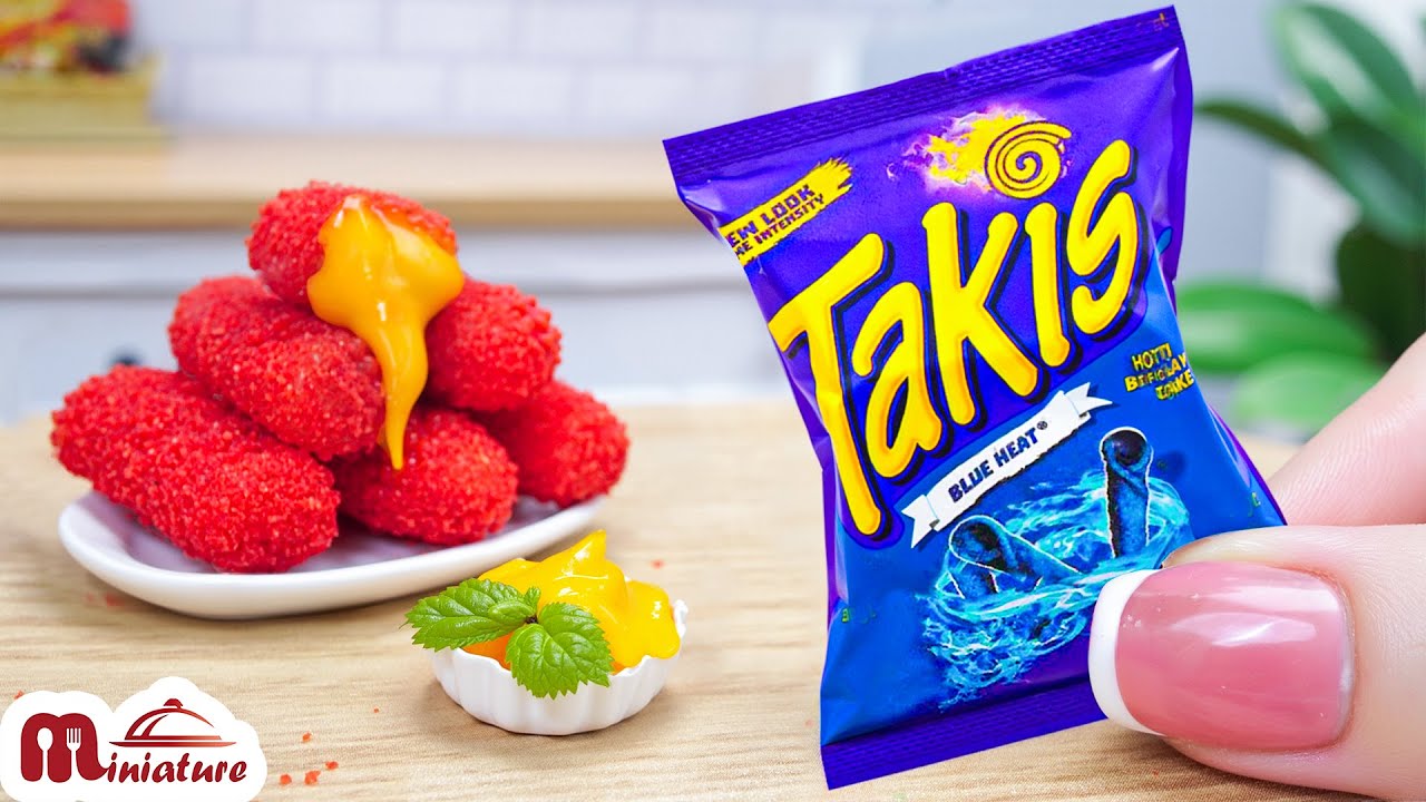 Making Crispy Miniature Takis Fried Fish Sticks At Home | ASMR Cooking ...