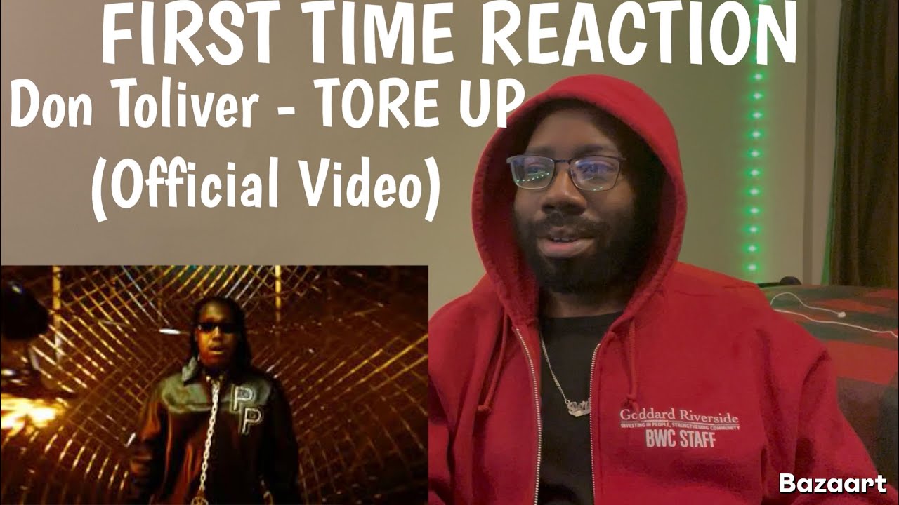REACTION | Don Toliver - TORE UP (Official Video) - YouTube