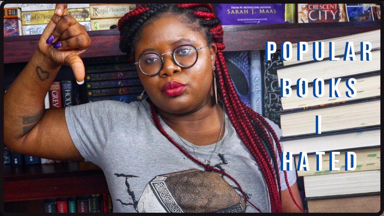 Hyped Books I Hated | I Hated These Popular Books [CC] - YouTube