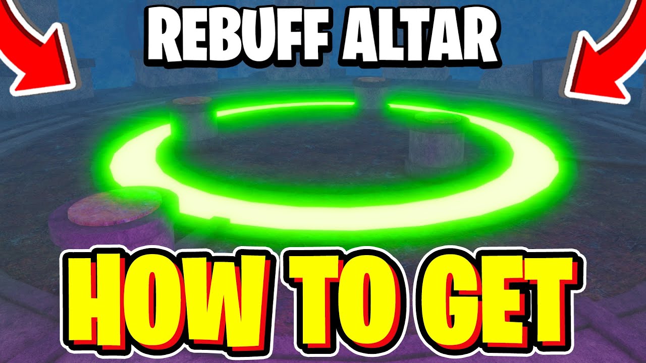 How To USE REBUFF ALTAR & REMOVE 50% NERF In Fisch! (REBUFF ALTAR ...
