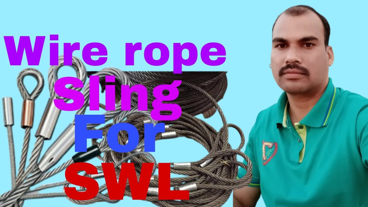 WIRE ROPE SLING FOR SWL - YouTube