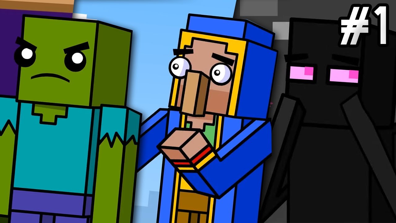 Minecraft Block Squad - Episódios 1,2 e 3 [DUBLADO PT-BR] - YouTube