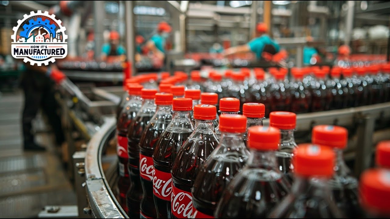 The SECRET of Coca Cola | How It's Made — Inside a Coca-Cola Bottling ...