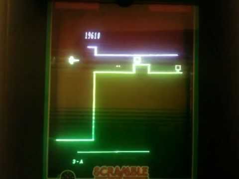 Scramble gameplay for Vectrex - YouTube