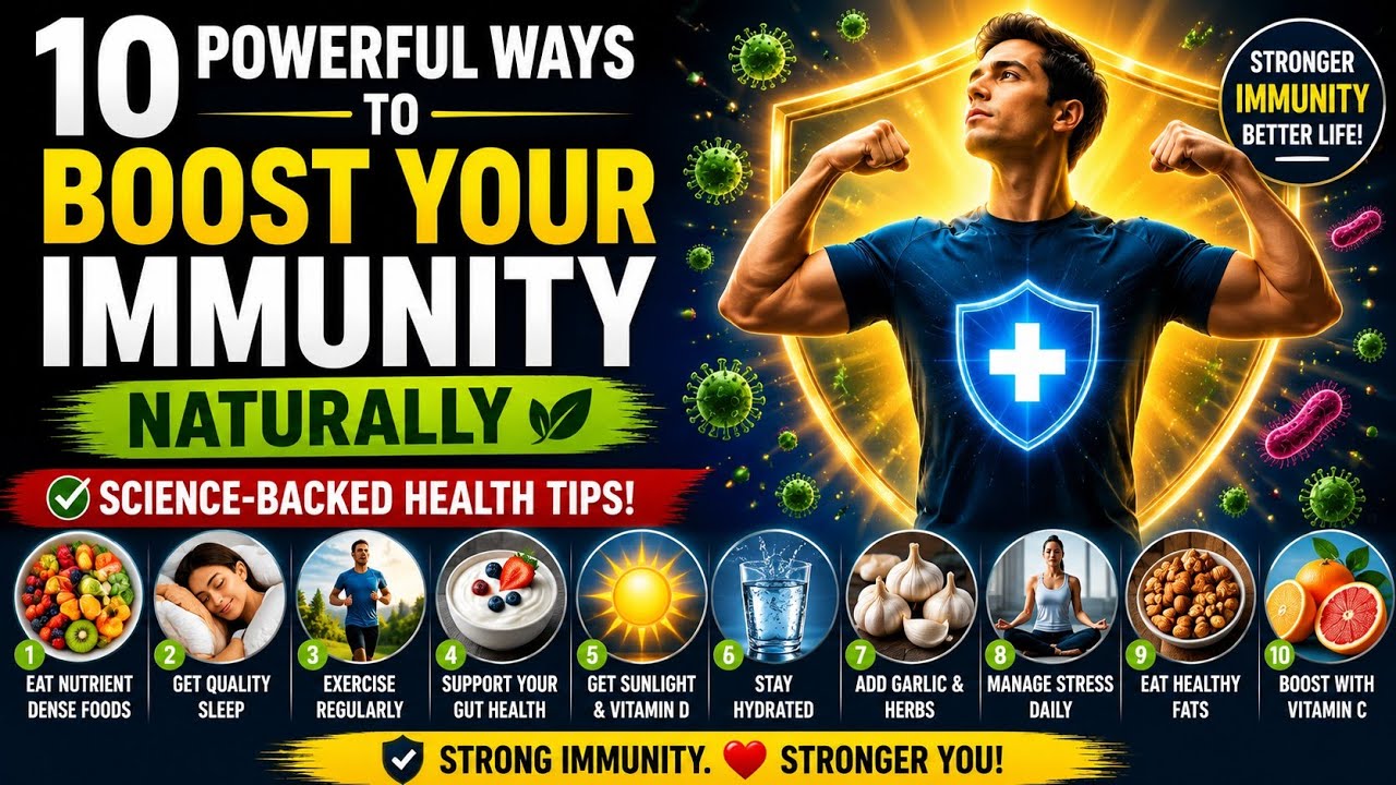 10 Powerful Ways to Boost Your Immunity Naturally | Science-Backed ...