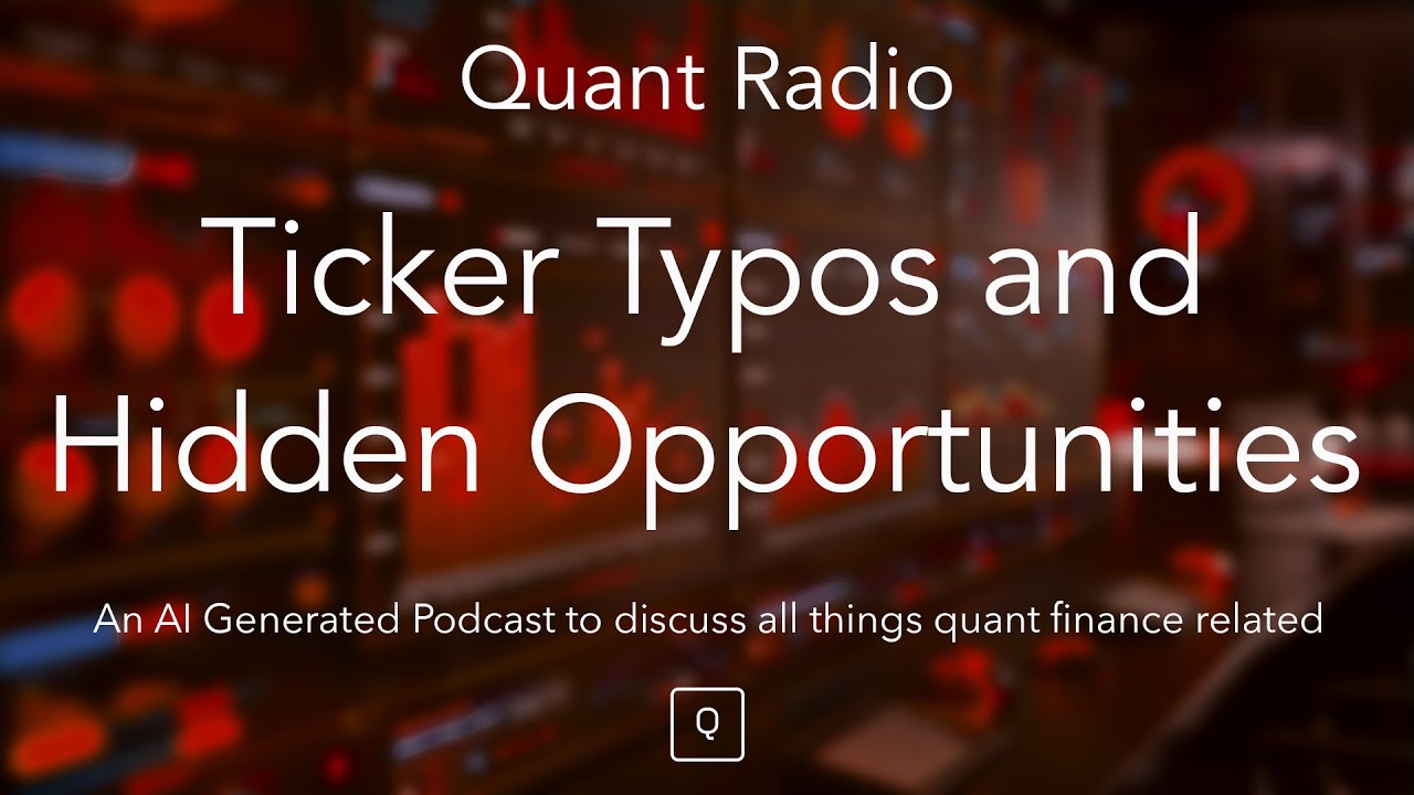 Quant Radio: Ticker Typos and Hidden Opportunities - YouTube