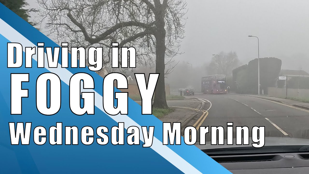 Driving in foggy Wednesday morning#drivingtour - YouTube
