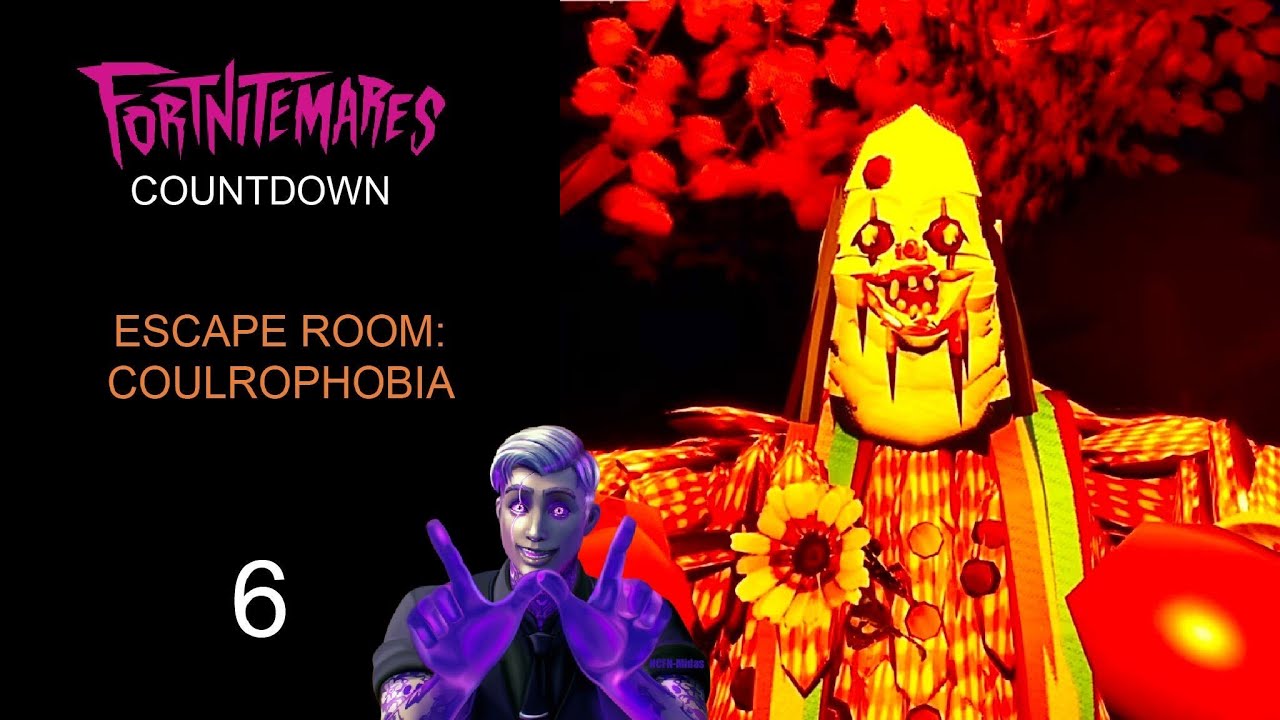 COULROPHOBIA - Fortnite Creative Horror Map (Fortnitemares Countdown ...