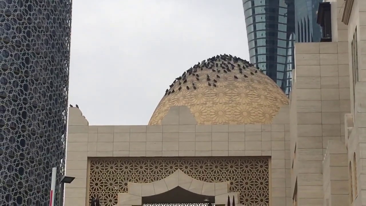 IMPRESSIVE JAALI DESIGN BUILDING @WEST BAY DOHA QATAR ARABIAN GULF ...