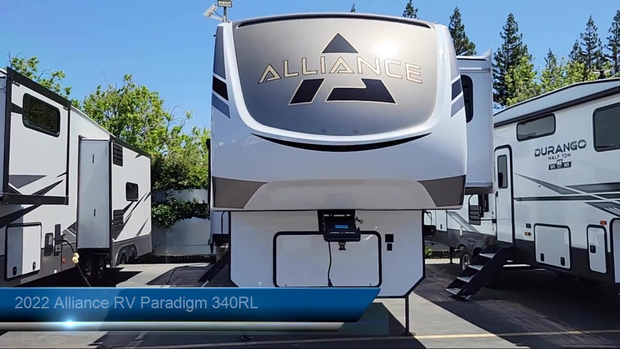 2022 Alliance RV Paradigm 340RL Sacramento Fairfield Rancho Cordova ...