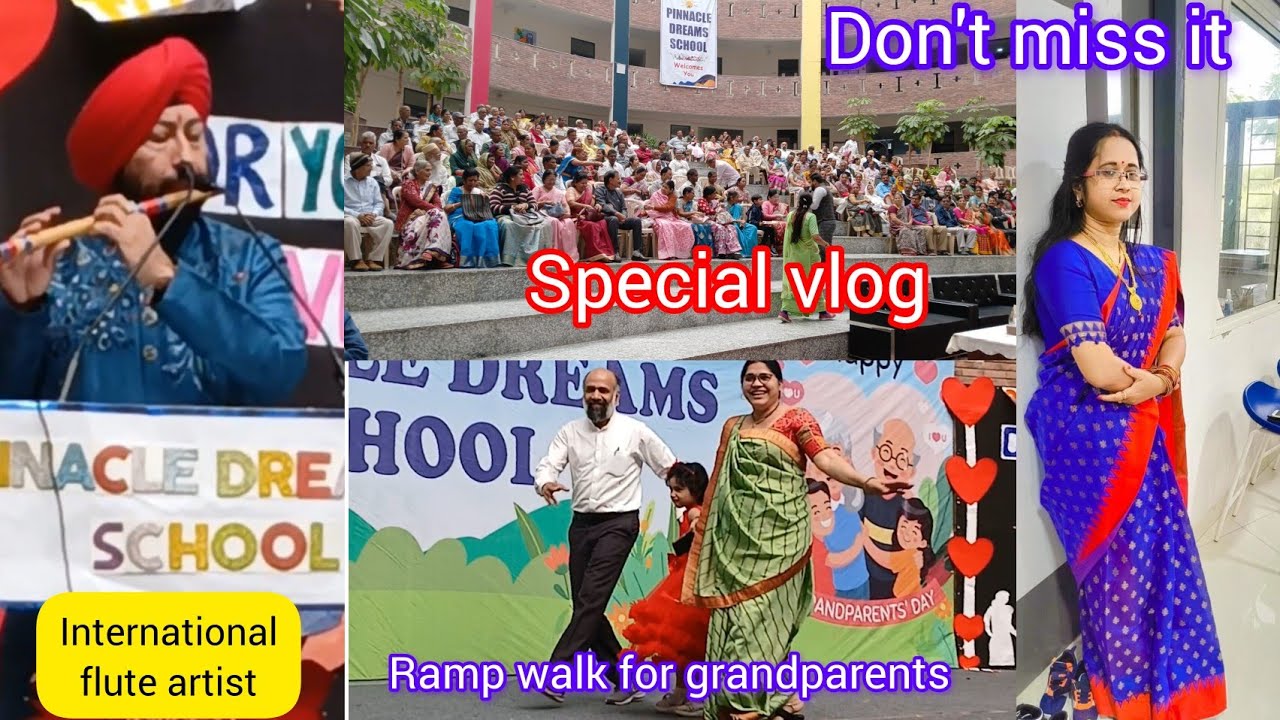Special celebration for grandparents|ramp walk|famous artist# ...