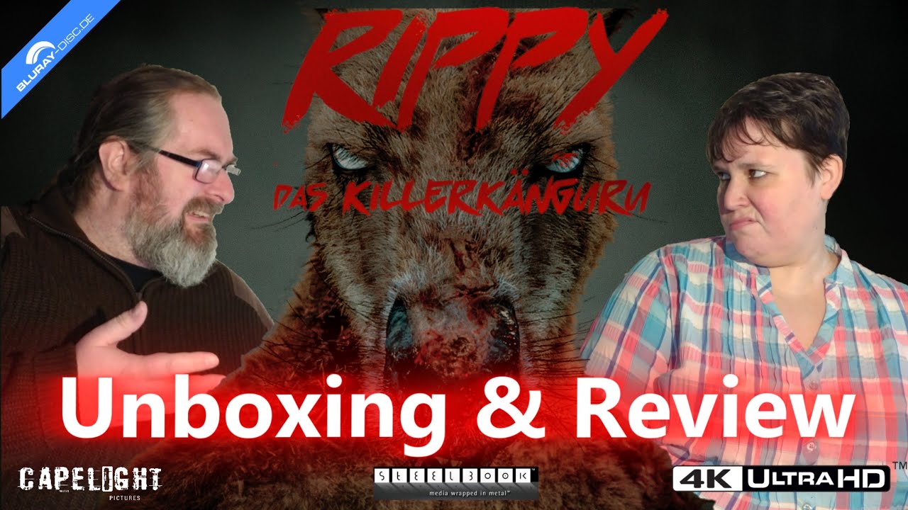 Unboxing & Review RIPPY - DAS KILLERKÄNGURU (Limited 4k-UHD Steelbook ...