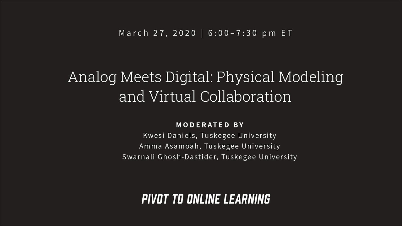 Analog Meets Digital: Physical Modeling and Virtual Collaboration ...