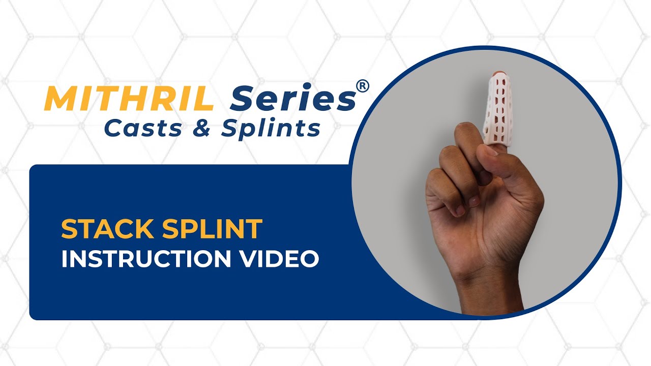 Stack Splint - Instructional Video - YouTube