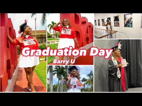 College Graduation Vlog @ Barry University GRWM - YouTube