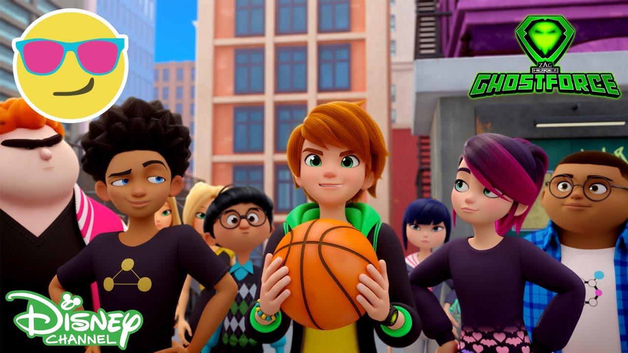 Basket-udfordringen | GhostForce | Disney Channel Danmark - YouTube