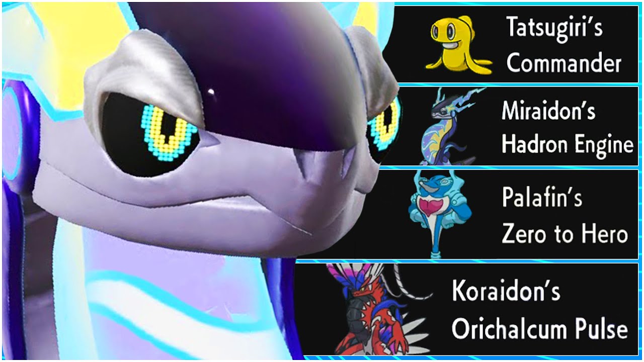 FULL NEW POKEMON ABILITY SCARLET VIOLET TEAM! All Gen 9 Signature ...