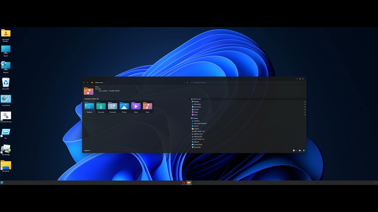 Windows 11 Dark Ultimate Theme edition for Windows 10 with Windows 11 ...