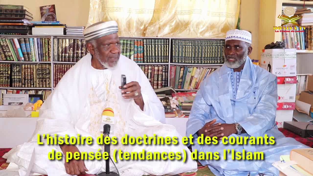 Cheick Yacoub Doucouré sur l'histoire des courants de pensées ...