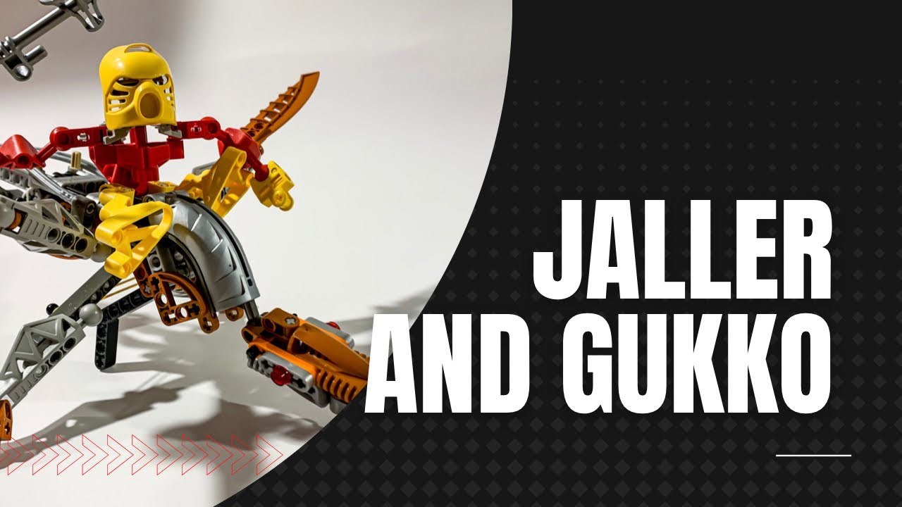 Lego Bionicle Review - Jaller & Gukko (8594) - YouTube