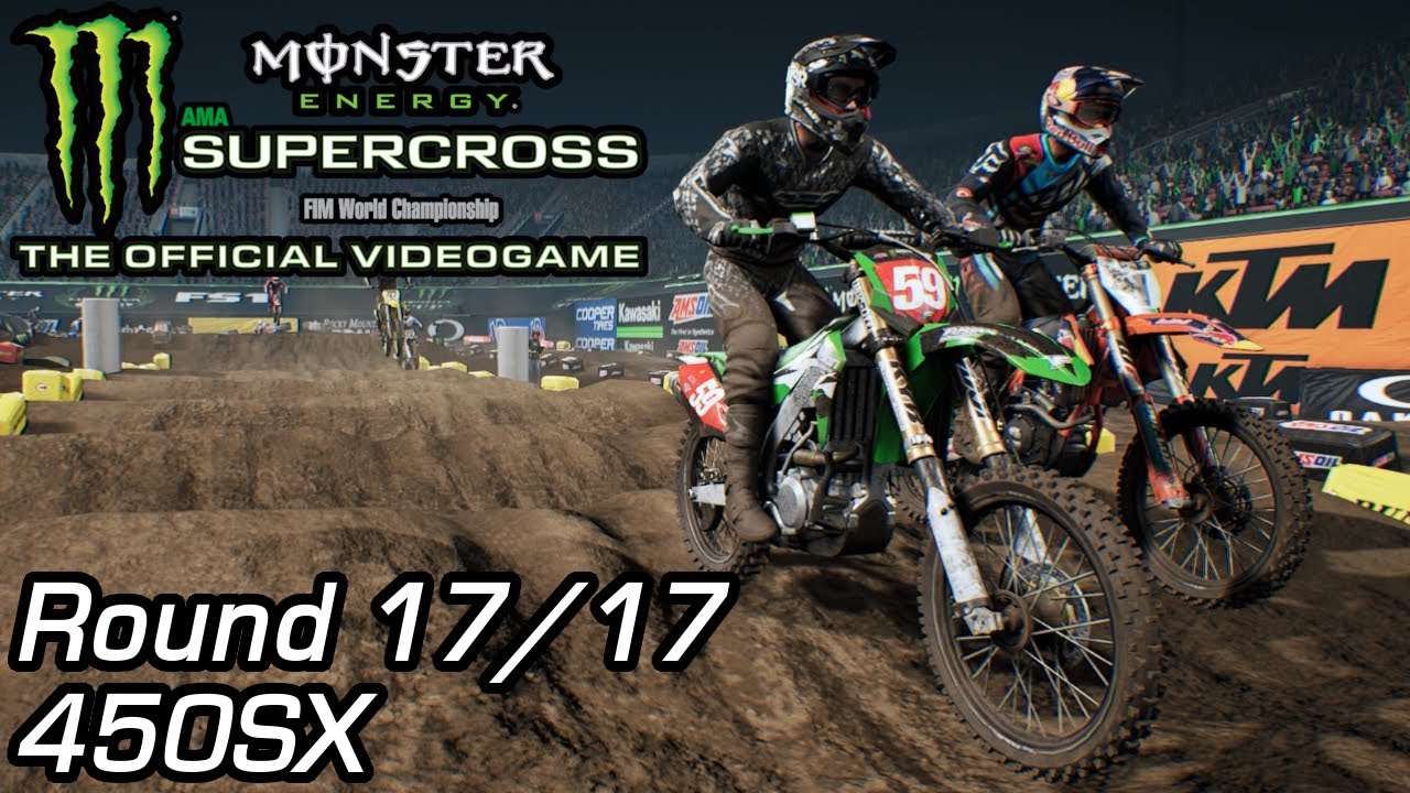 Las Vegas | 2017 450SX Round 17/17 | Monster Energy Supercross (PC) - YouTube