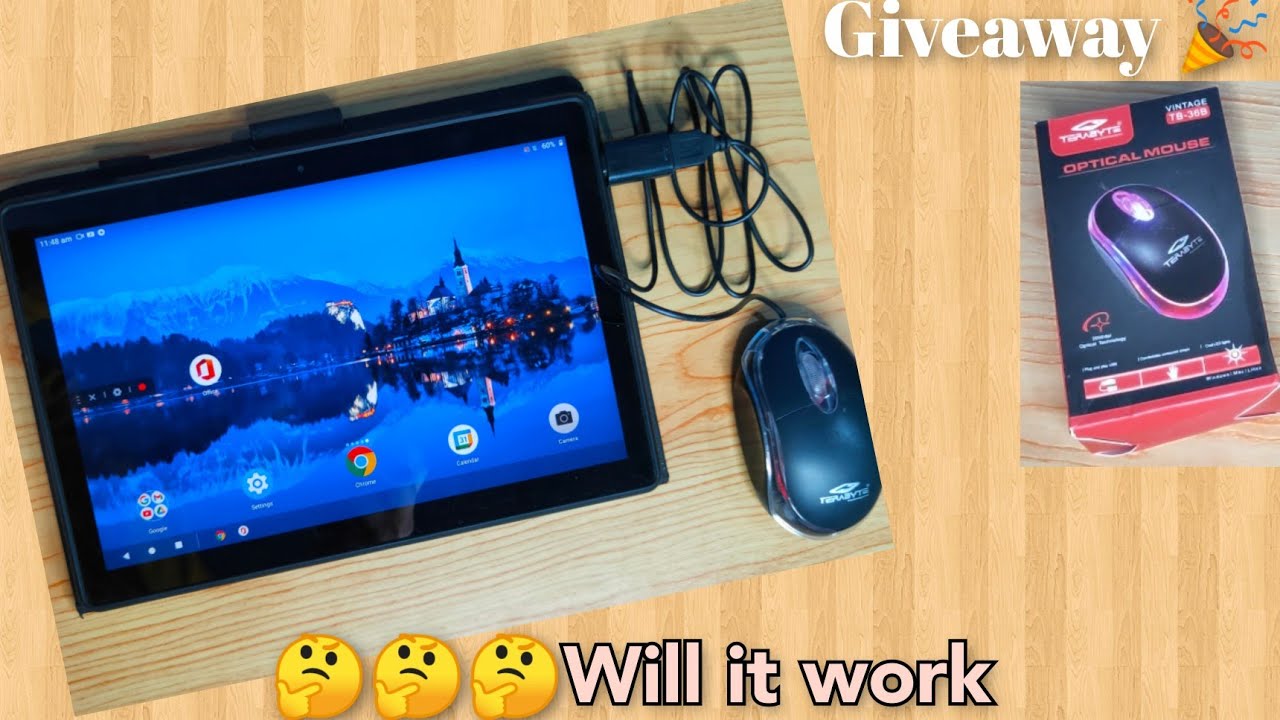Will it work on Tablets??? 🤔🤔🤔 How to use Mouse on Tablets! Ft. Lenovo ...