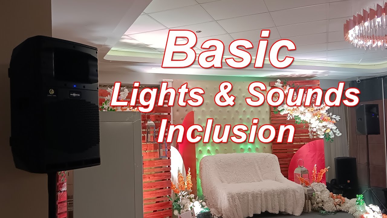 inclusion ng Basic Lights and Sounds set up - YouTube