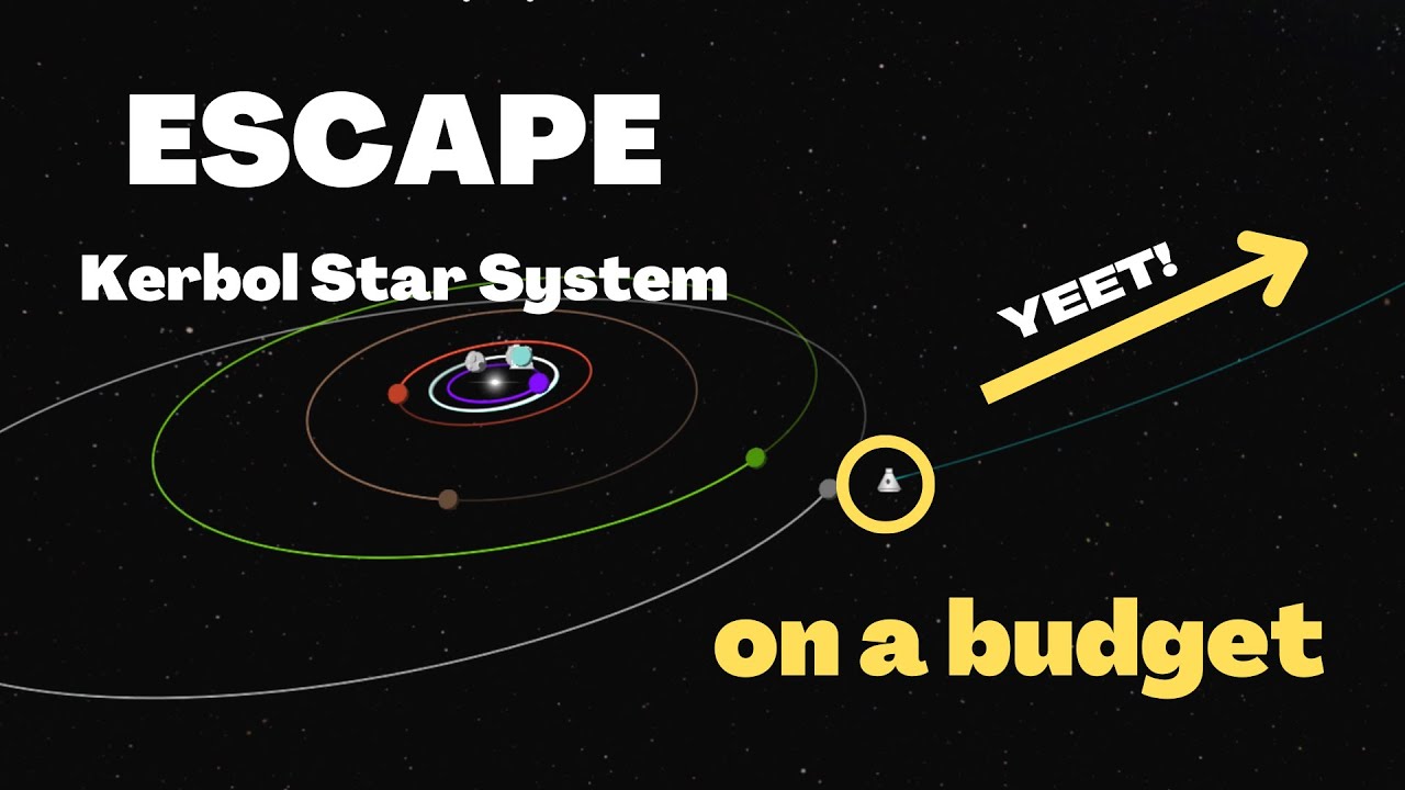 Escape Kerbol Star System on a Budget - YouTube