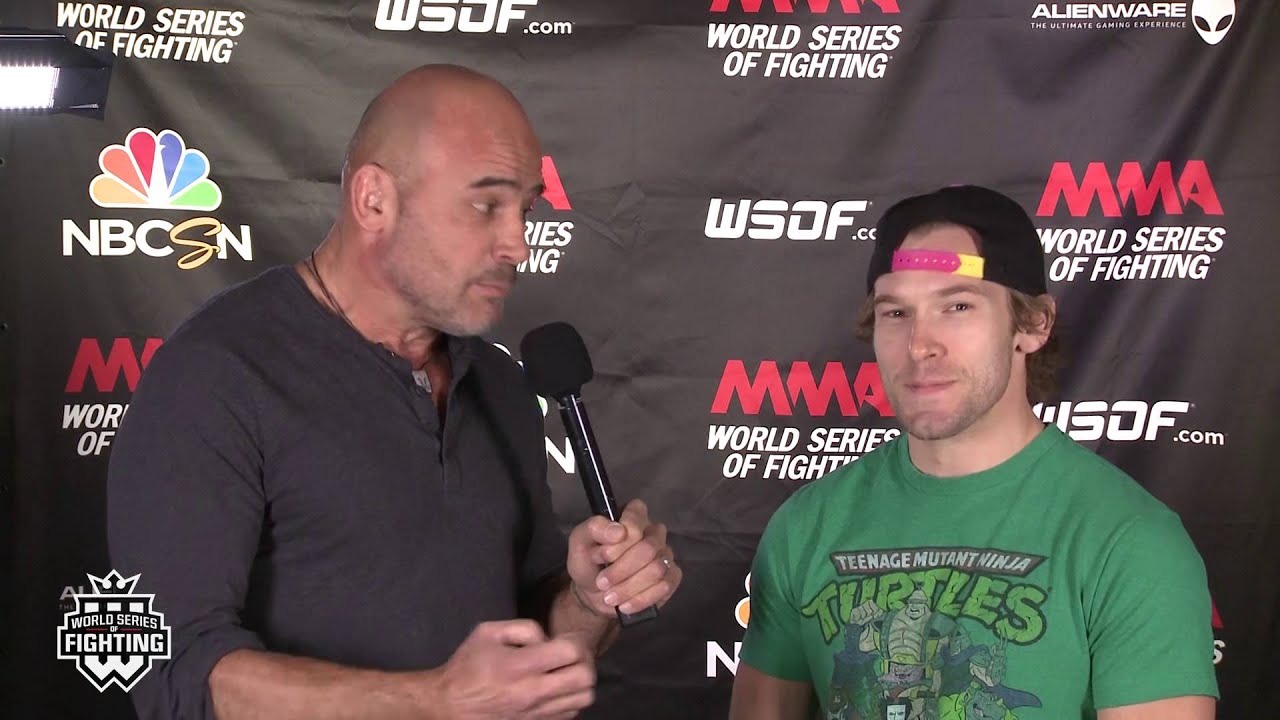 #WSOF26 Bas Rutten Interviews Josh Hill - YouTube