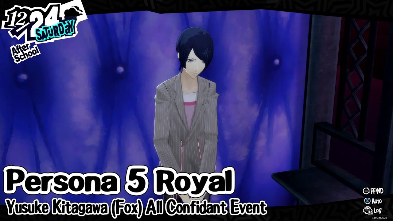Persona 5 Royal Yusuke Kitagawa (Fox) All Confidant Event - YouTube