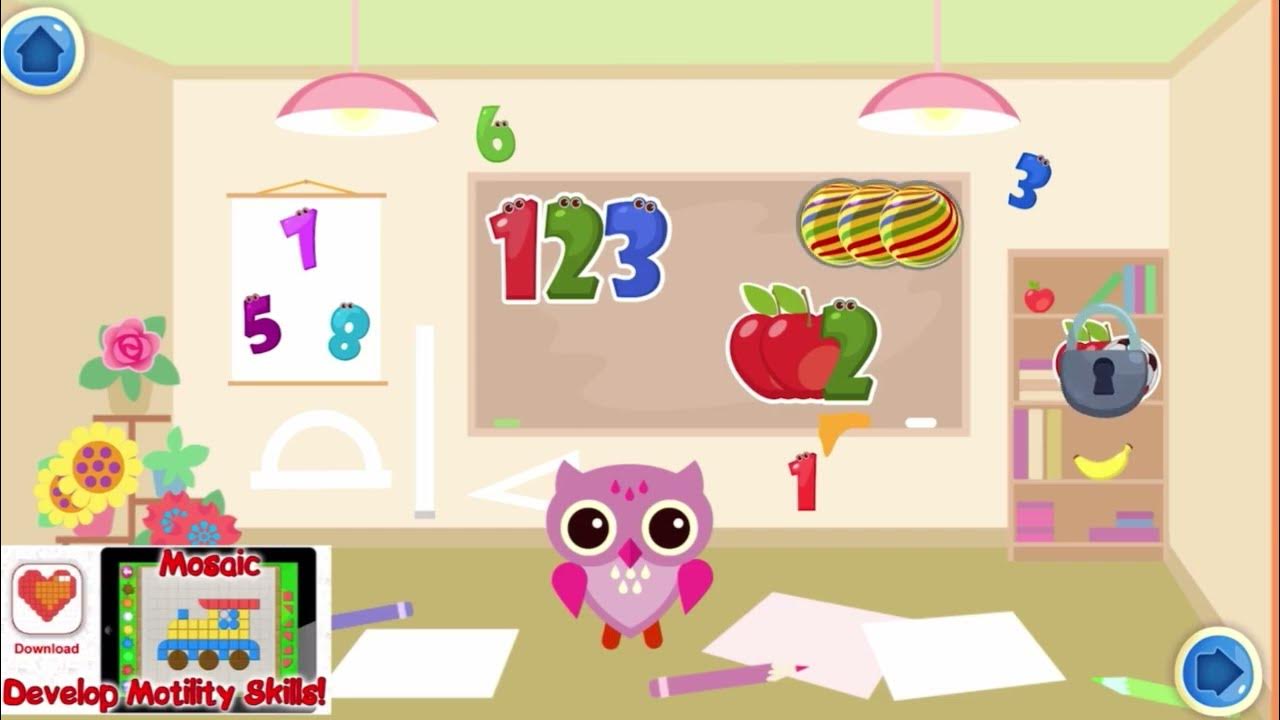 Numbers 1 to 12 - Learn to count from 1to 12 - YouTube