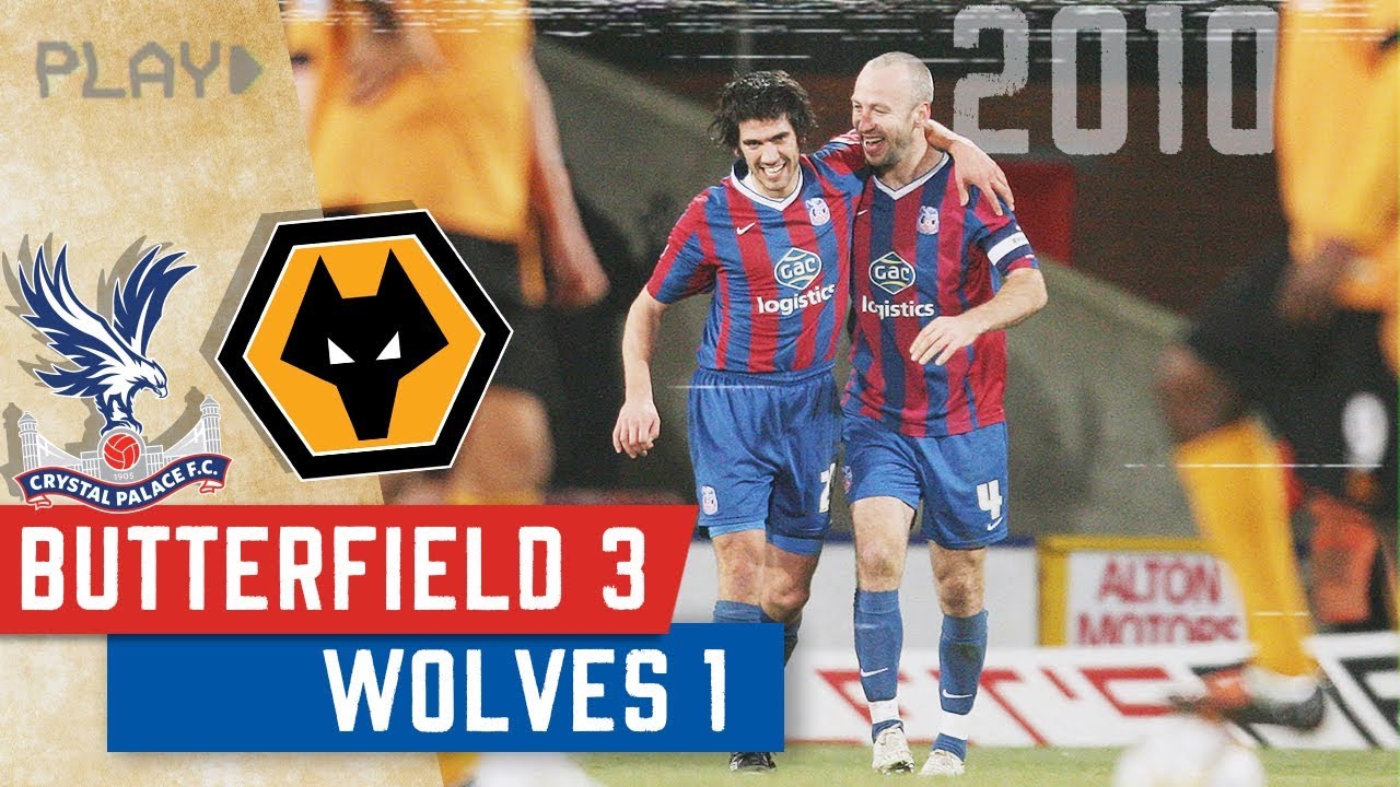 Crystal Palace v Wolves | Butterfield's Perfect Hat-Trick - YouTube