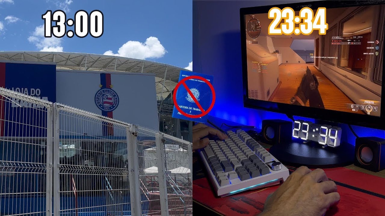 O dia do Gamer Desempregado! - YouTube