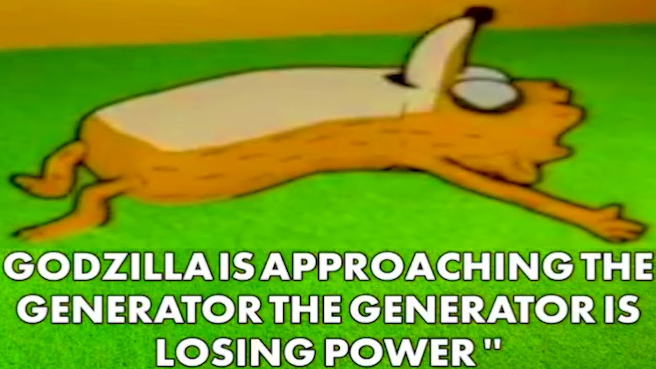 Godzilla is approaching the generator (AI Regular Show Clip) - YouTube