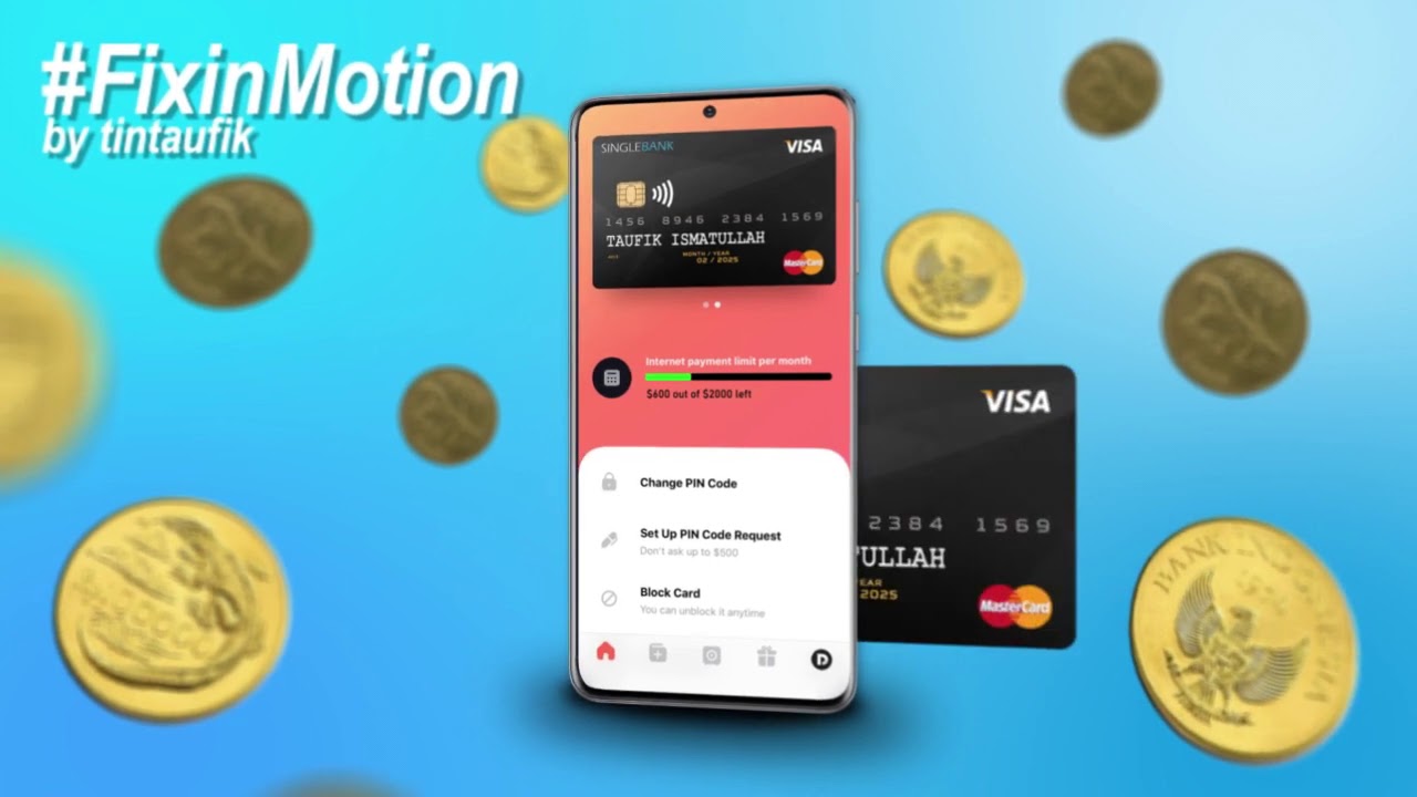 Credit Card - Bank 15 second VO - advertising video with Adobe After ...