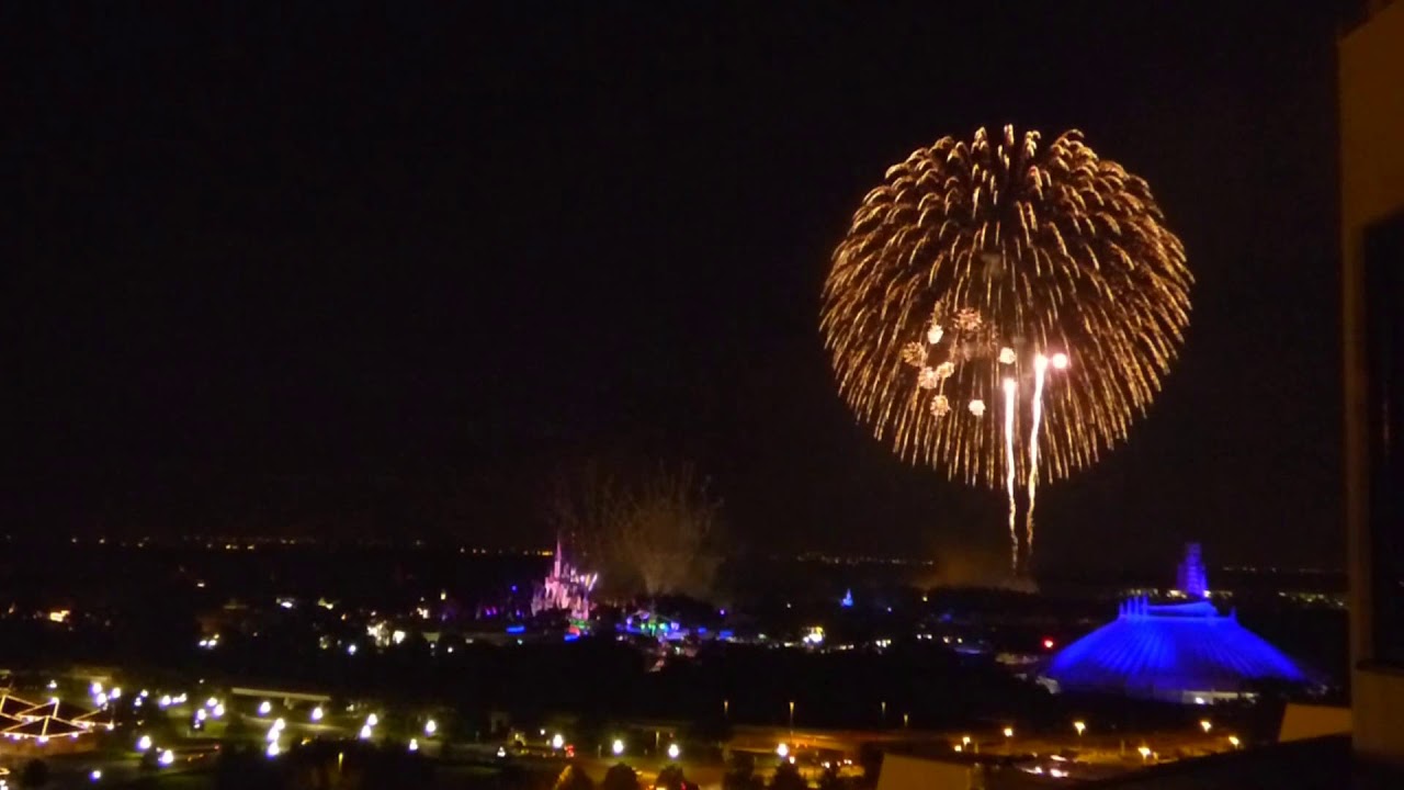 Happily Ever after Fireworks, Filmed from the California Grill - YouTube